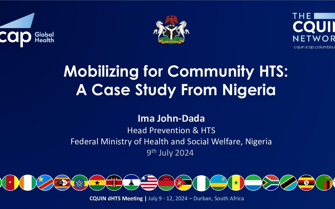 Download Slides > | CQUIN